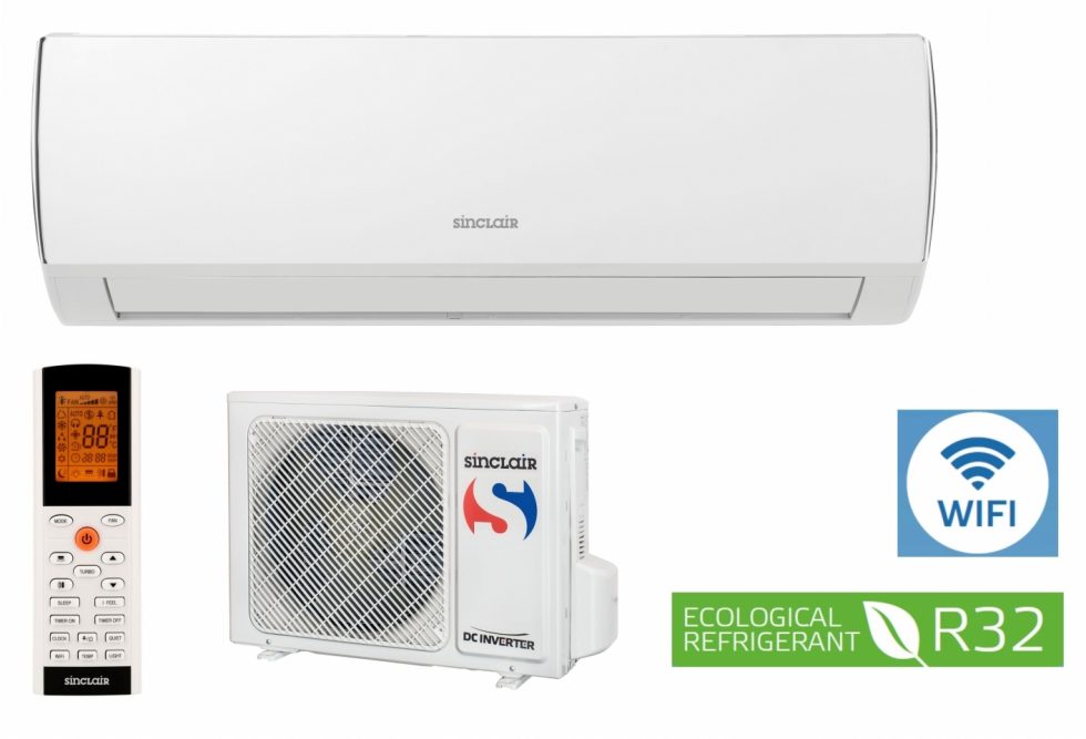 SINCLAIR zidni split klima uređaji | Digitron ist